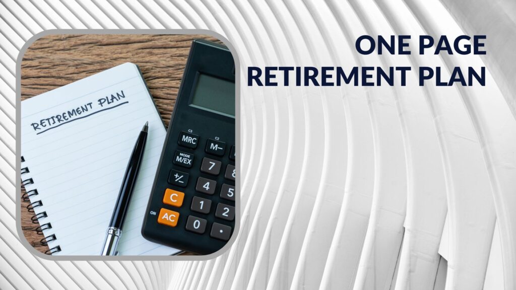 One Page Retirement Plan: Unlock Your Financial Freedom | INVEST ISSUE